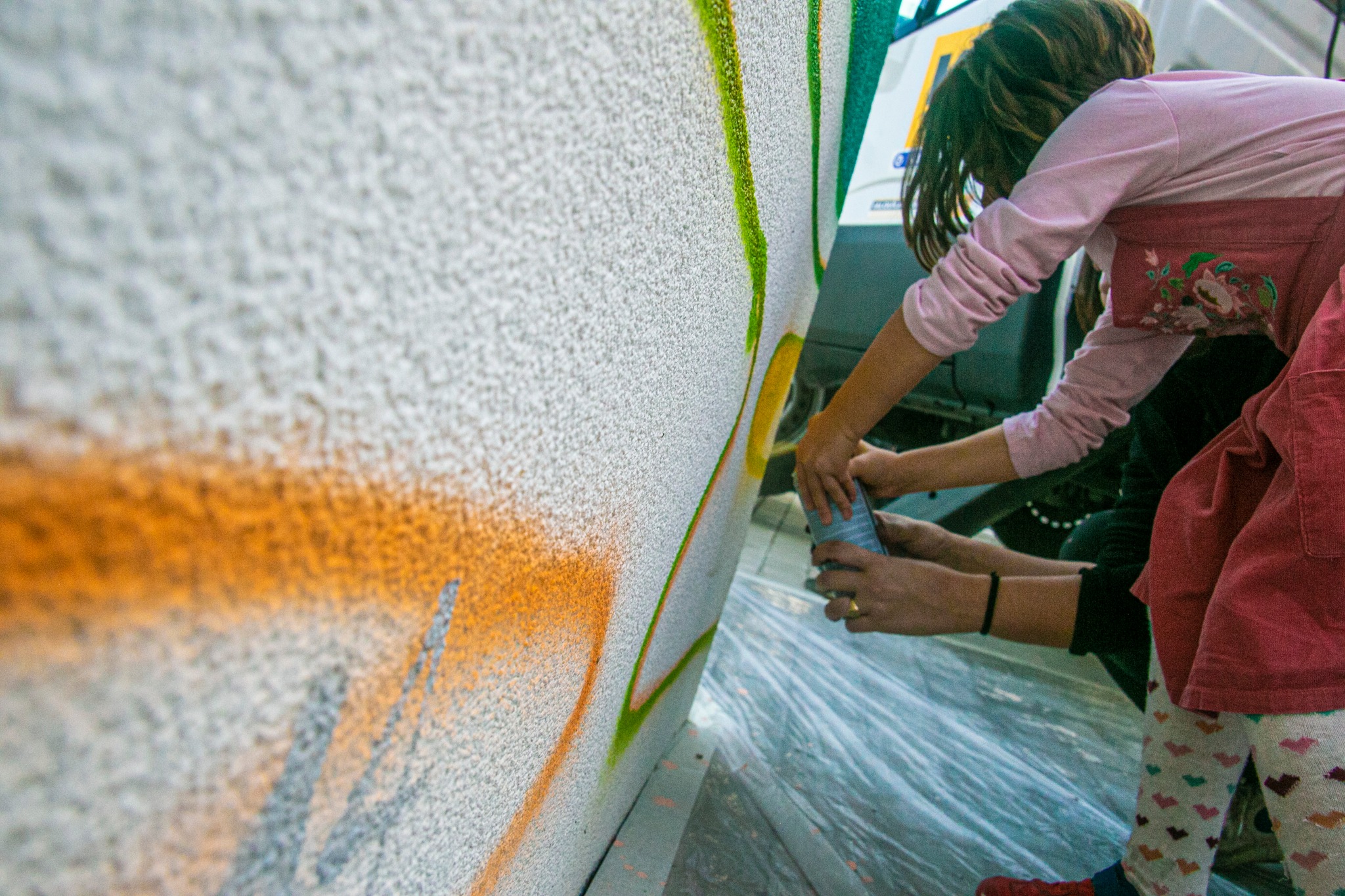 El nuevo mural de Okuda de la mano de UNICEF, para defender los ...